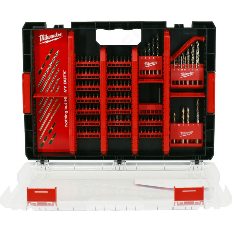Набор оснастки Milwaukee 120 шт HD в кейсе - MilTools.kz
